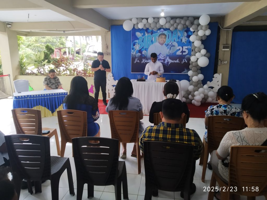 Pastor Wens dan Pastor Theo Hadiri HUT 25 Tahun Frater Ivan - Komsos Manado